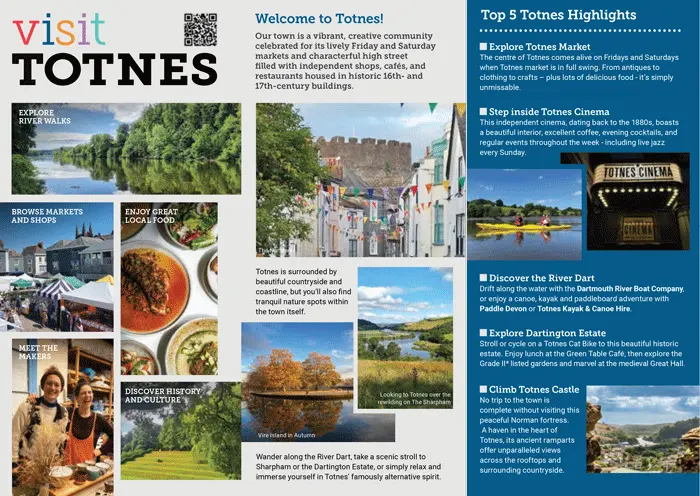 Download The Totnes Guide Town Map 2026 - Visit Totnes